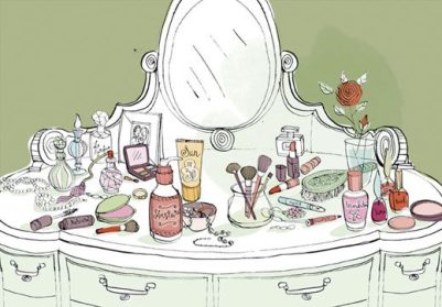 Dressing Table Drawing Photo - Drawing Skill