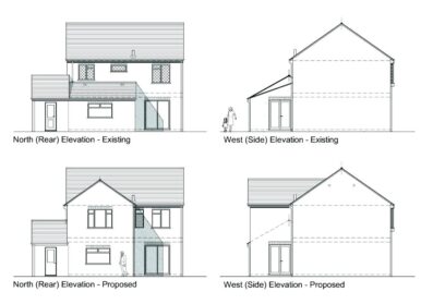 Elevation Drawing Beautiful Image - Drawing Skill