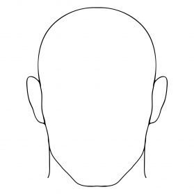 Face Outline Drawing Picture - Drawing Skill