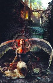 Fallen Angel Art Drawing - Drawing Skill