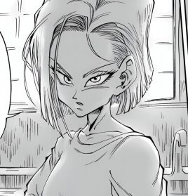 Android 18 Drawing High-Quality - Drawing Skill