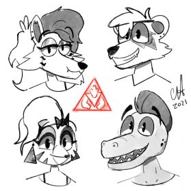 Animatronic Base Drawing Photos - Drawing Skill