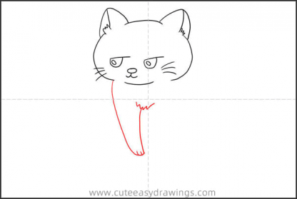 Anime Cat Drawing - Drawing Skill