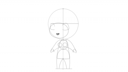 Anime Chibi Art Drawing - Drawing Skill