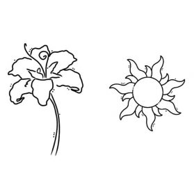 Anime Flowers Drawing Art - Drawing Skill