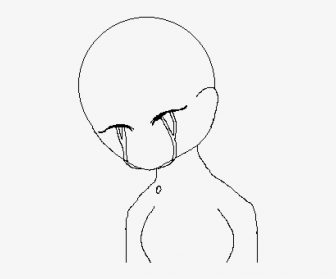 Anime Girl Base Drawing Beautiful Image - Drawing Skill