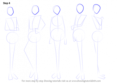 Anime Girl Full Body Drawing Images - Drawing Skill