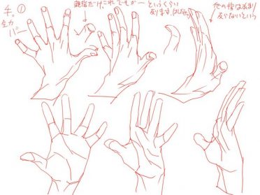 Anime Hand Art Drawing - Drawing Skill