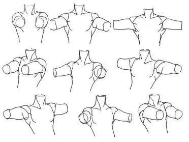 Arm Reference Art Drawing - Drawing Skill