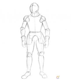 Armor Drawing Picture - Drawing Skill