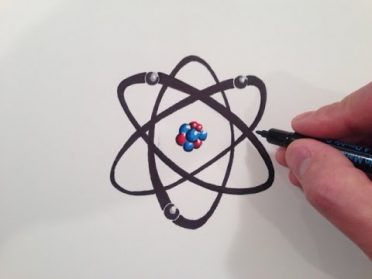 Atoms Drawing Art - Drawing Skill