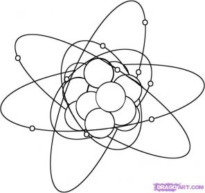 Atoms Drawing Realistic - Drawing Skill