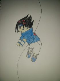 Bad Sasuke Drawing Sketch - Drawing Skill