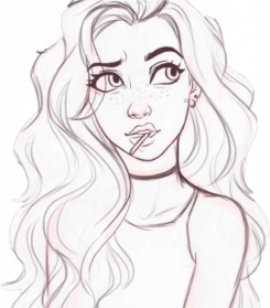 Baddie Art Drawing - Drawing Skill