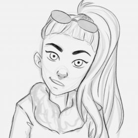 Baddie Drawing Photos - Drawing Skill