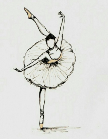 Ballet Drawing Picture - Drawing Skill