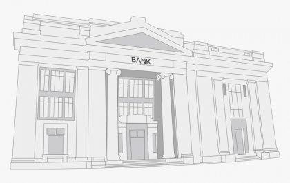 Bank Drawing Image - Drawing Skill