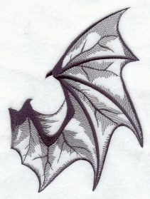 Bat Wing Drawing Beautiful Art - Drawing Skill
