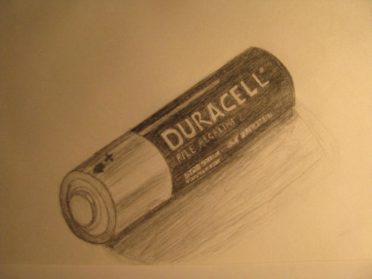 Batteries Drawing Photo - Drawing Skill