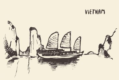 Bay Drawing Sketch - Drawing Skill