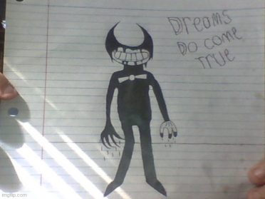 Bendy Art Drawing - Drawing Skill