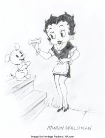 Betty Boop Drawing Photo - Drawing Skill