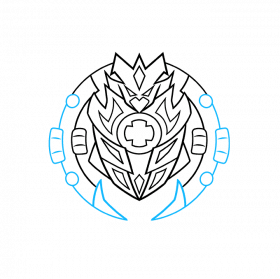 Beyblade Drawing Sketch - Drawing Skill
