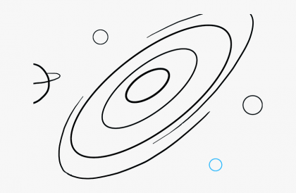 Black Hole Drawing Pic - Drawing Skill