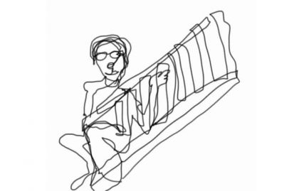 Blind Contour Drawing Sketch - Drawing Skill