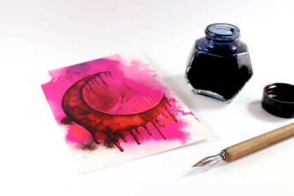 Blood Drip Drawing Realistic - Drawing Skill