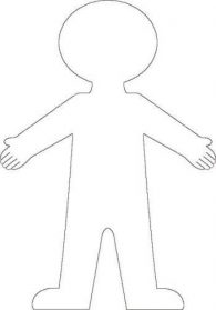 Body Template Drawing Pics - Drawing Skill