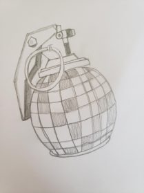 Bomb Drawing Pics - Drawing Skill
