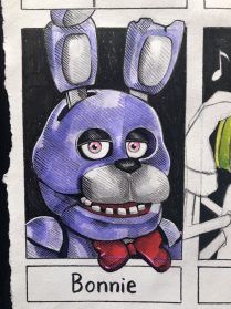 Bonnie Drawing Image - Drawing Skill
