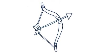 Bow and Arrow Drawing Amazing - Drawing Skill