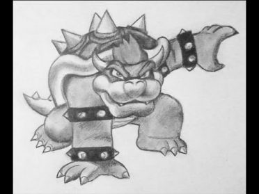 Bowser Drawing Image - Drawing Skill