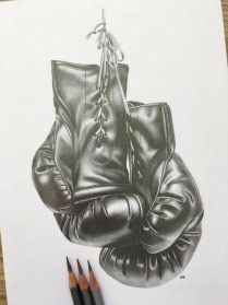 Boxing Gloves Drawing Images - Drawing Skill