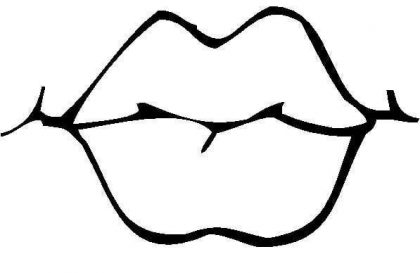 Bratz Lips Drawing Realistic - Drawing Skill