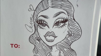 Bratz Lips Drawing Sketch - Drawing Skill