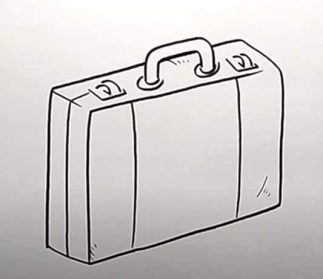 Briefcase Drawing High-Quality - Drawing Skill