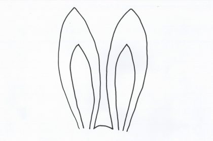 Bunny Ear Drawing Photo - Drawing Skill