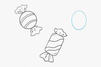 Candies Drawing - Drawing Skill