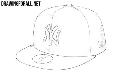 Cap Drawing Pic - Drawing Skill
