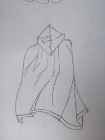 Cape Drawing Realistic - Drawing Skill