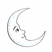 Cartoon Moon Drawing Amazing - Drawing Skill