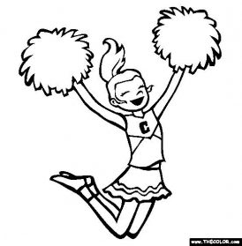 Cheerleader Drawing Realistic - Drawing Skill