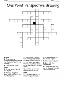 Crossword Clue Drawing Realistic - Drawing Skill