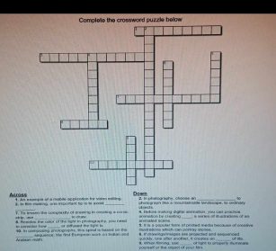 Crossword Drawing Images - Drawing Skill