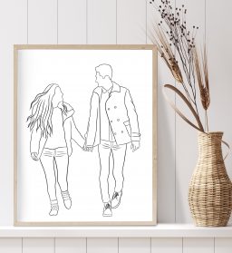 Custom Line Drawing Image - Drawing Skill