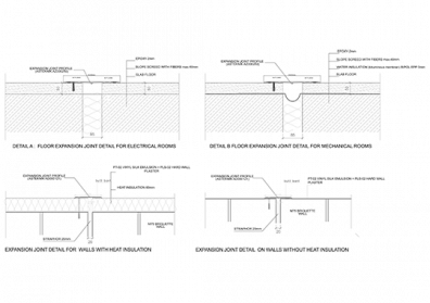 Expansion Joint Detail Drawing High-Quality - Drawing Skill