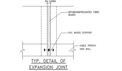 Expansion Joint Detail Drawing Pic - Drawing Skill